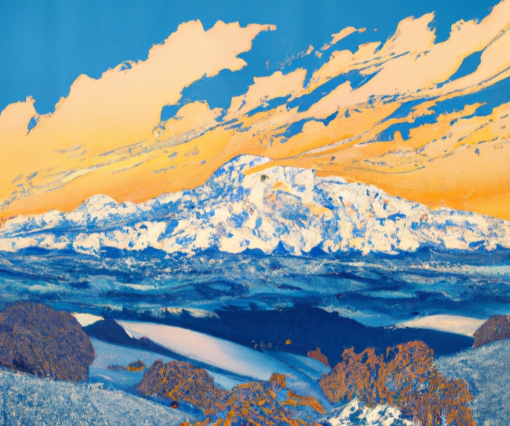 Mountains Are Mountains - San Mateo Zen